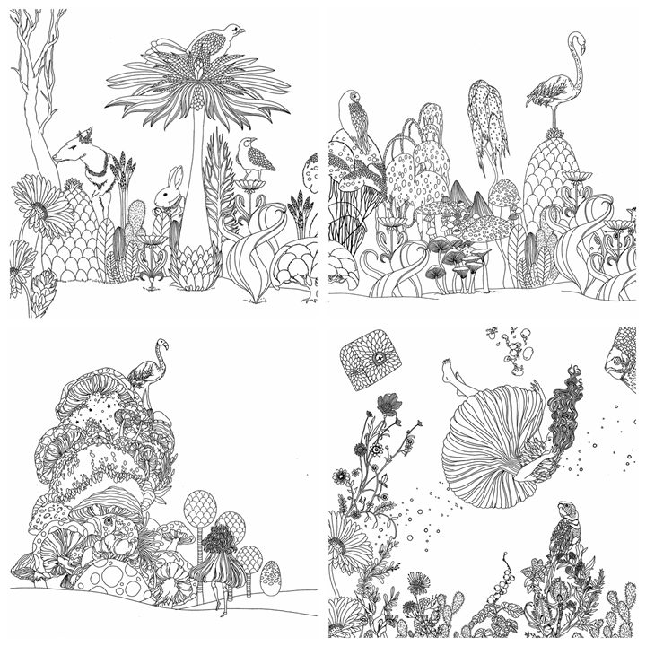 417. Pandora Coloring Book - Kayliebooks