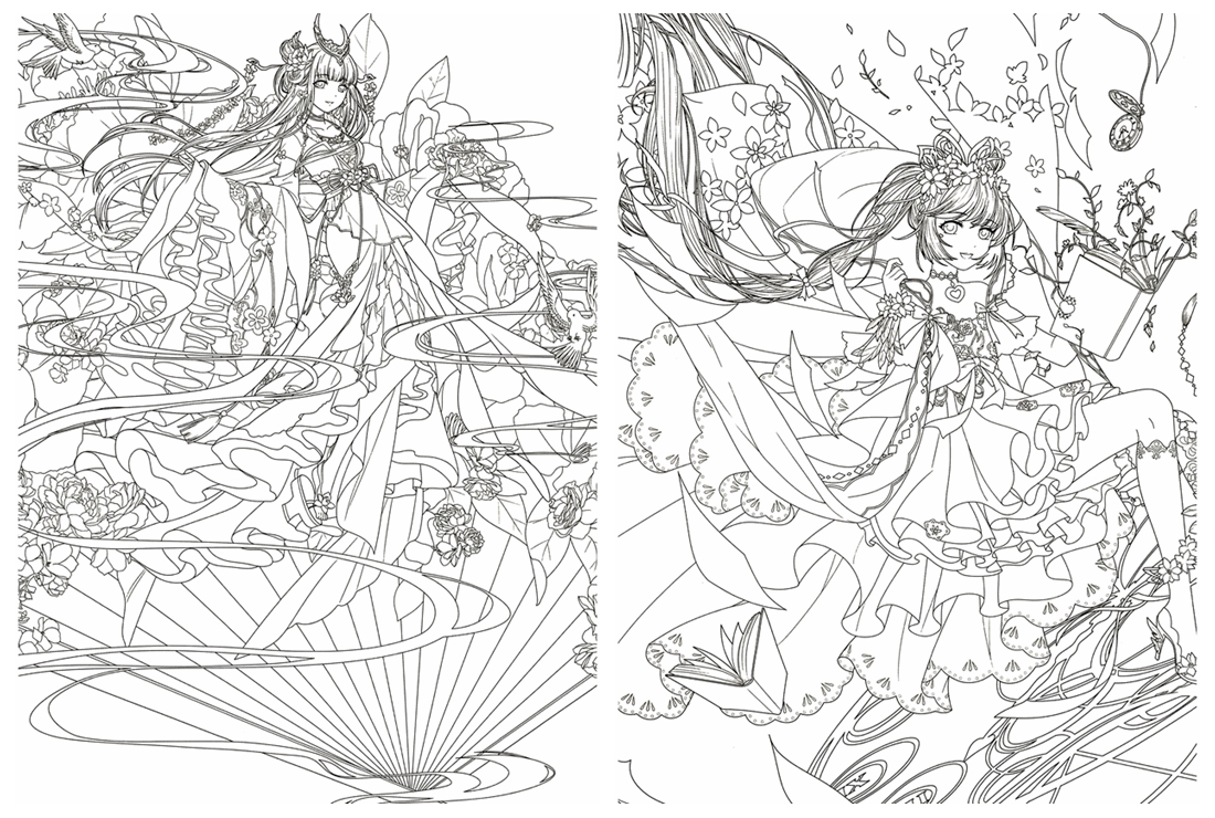 532. Magical Time Traveler Coloring Book - Kayliebooks