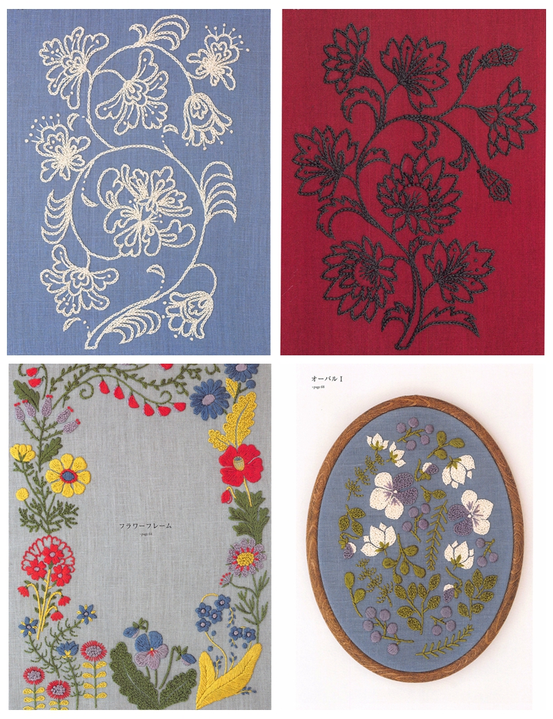 609. Botanical Embroidery Patterns by PieniSieni - Kayliebooks
