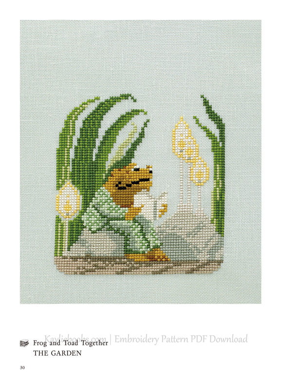 977 Frog and Toad Classic Fairy Tales Embroidery Designs - Kayliebooks
